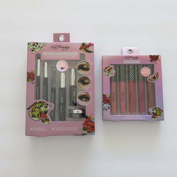 Ed Hardy | Makeup | U2 Ed Hardy 5pc Matte Lipstick 6pc Eyeliner ...